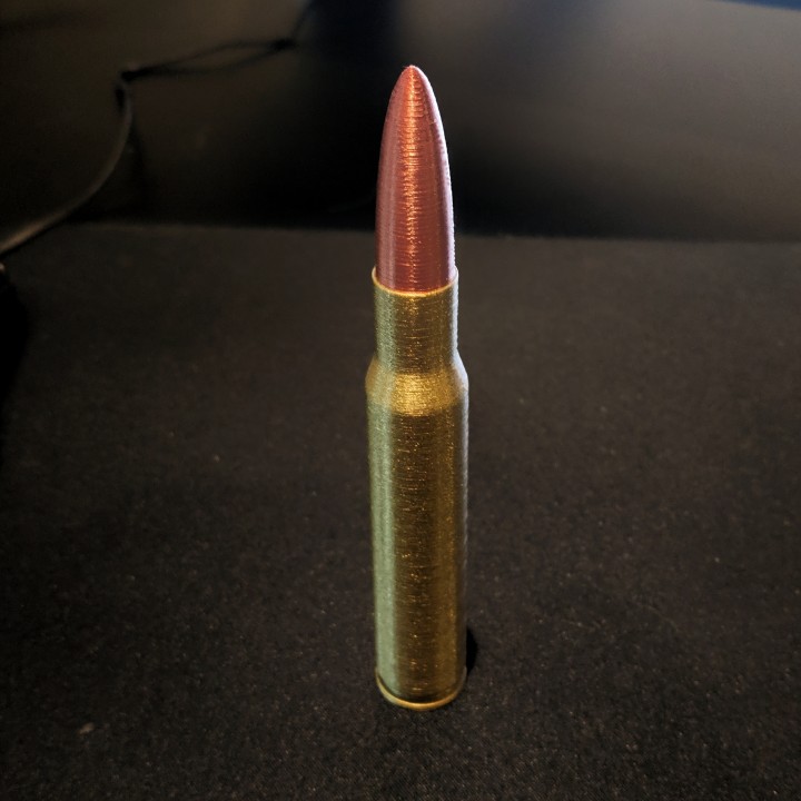 3D Print of Bullets In Accurate Measures by AustinVanderPlaat