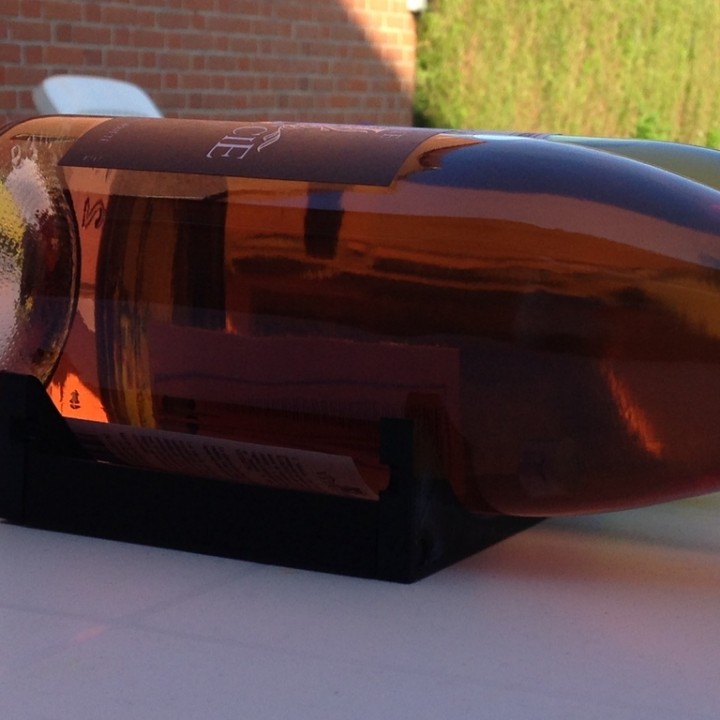 3D Printable Modular Wine rack by b1g0n3