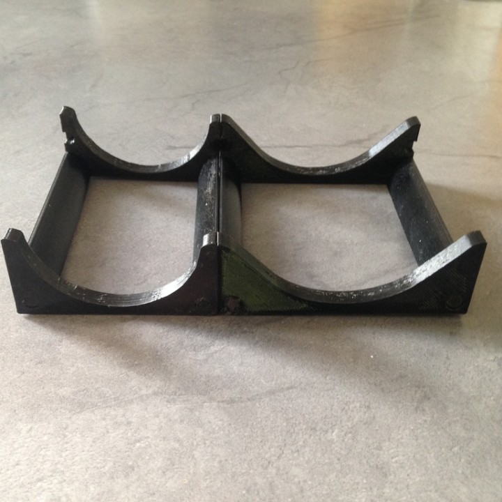 3D Printable Modular Beer rack by b1g0n3