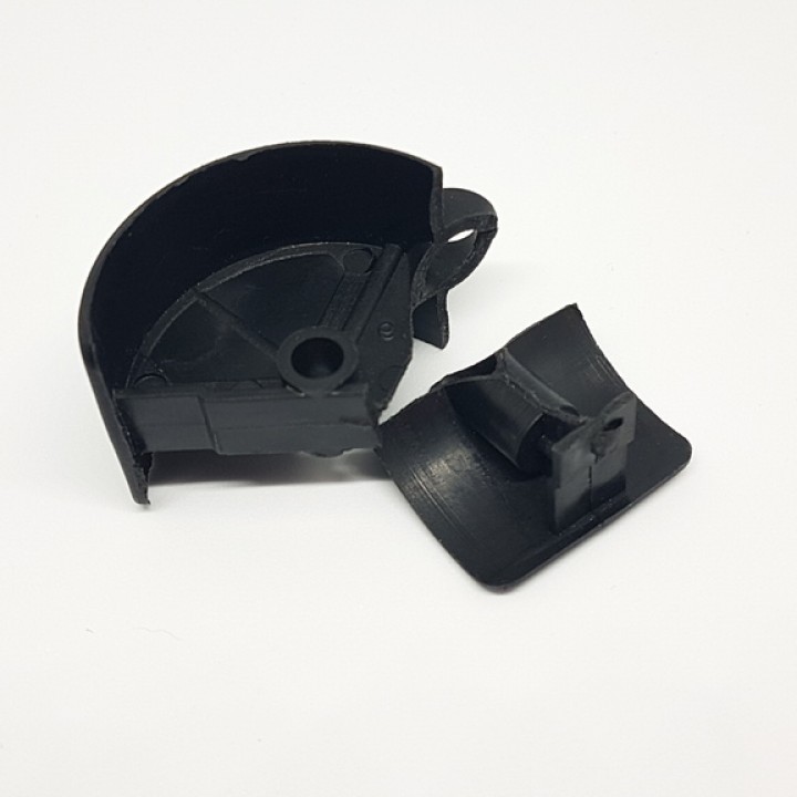 3D Printable low table wheel support by b1g0n3