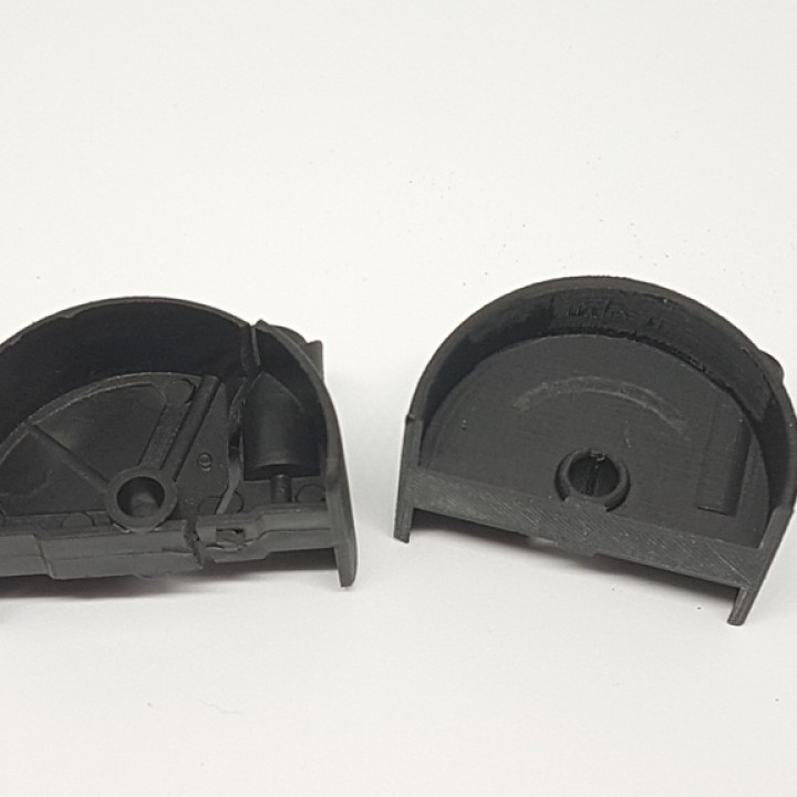 3D Printable low table wheel support by b1g0n3