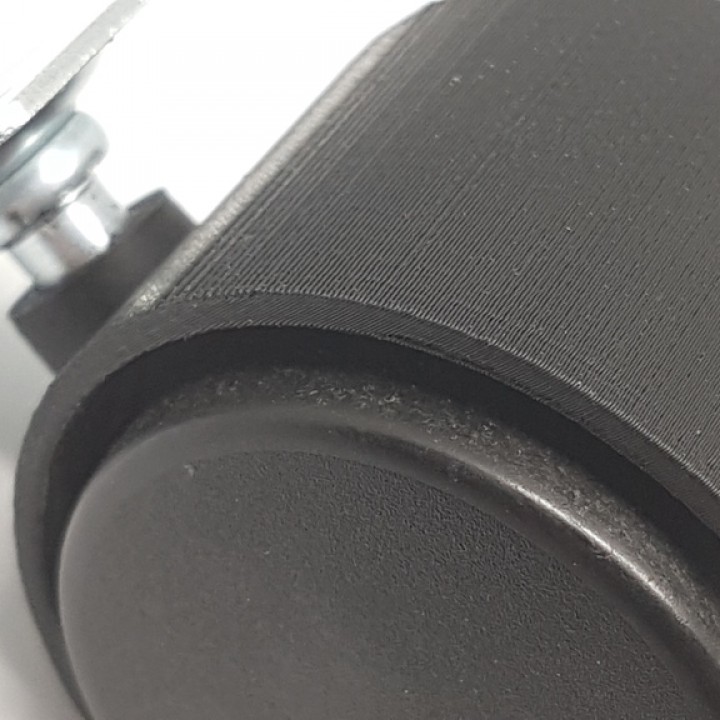 3D Printable low table wheel support by b1g0n3