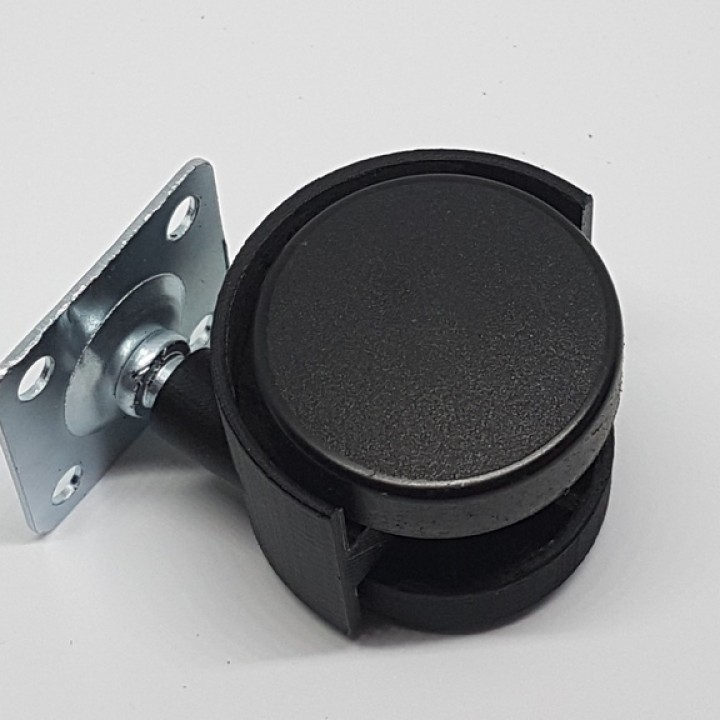 3D Printable low table wheel support by b1g0n3