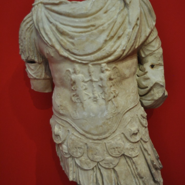 3D Printable Portrait statue of a Roman military commander by Scan The ...