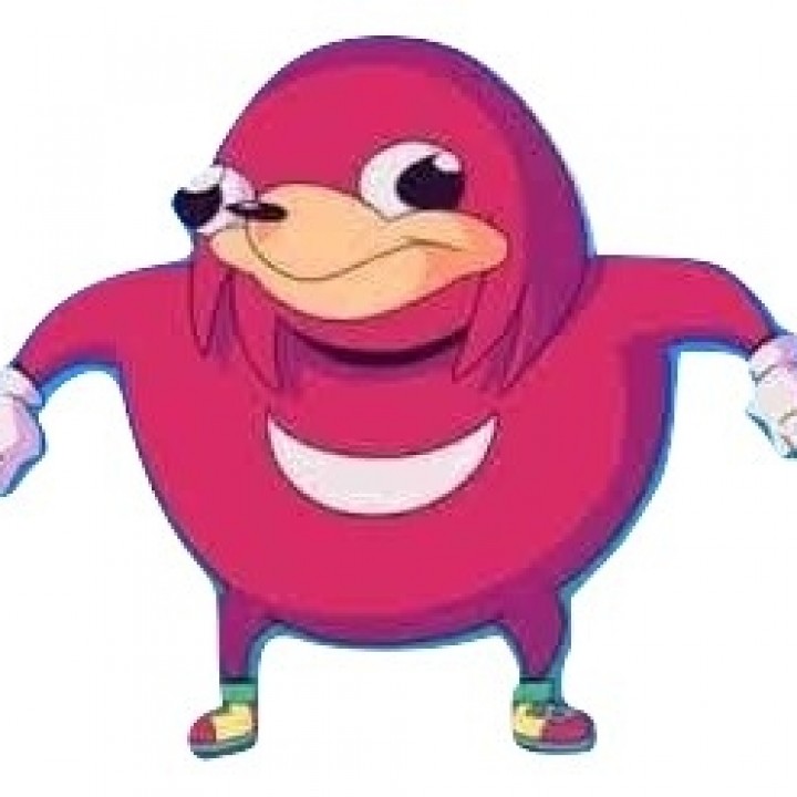 3D Printable Ugandan knuckles by Alexander Hroncich