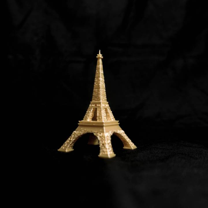 3D Printable Eiffel Tower by Guillaumeau Pierre