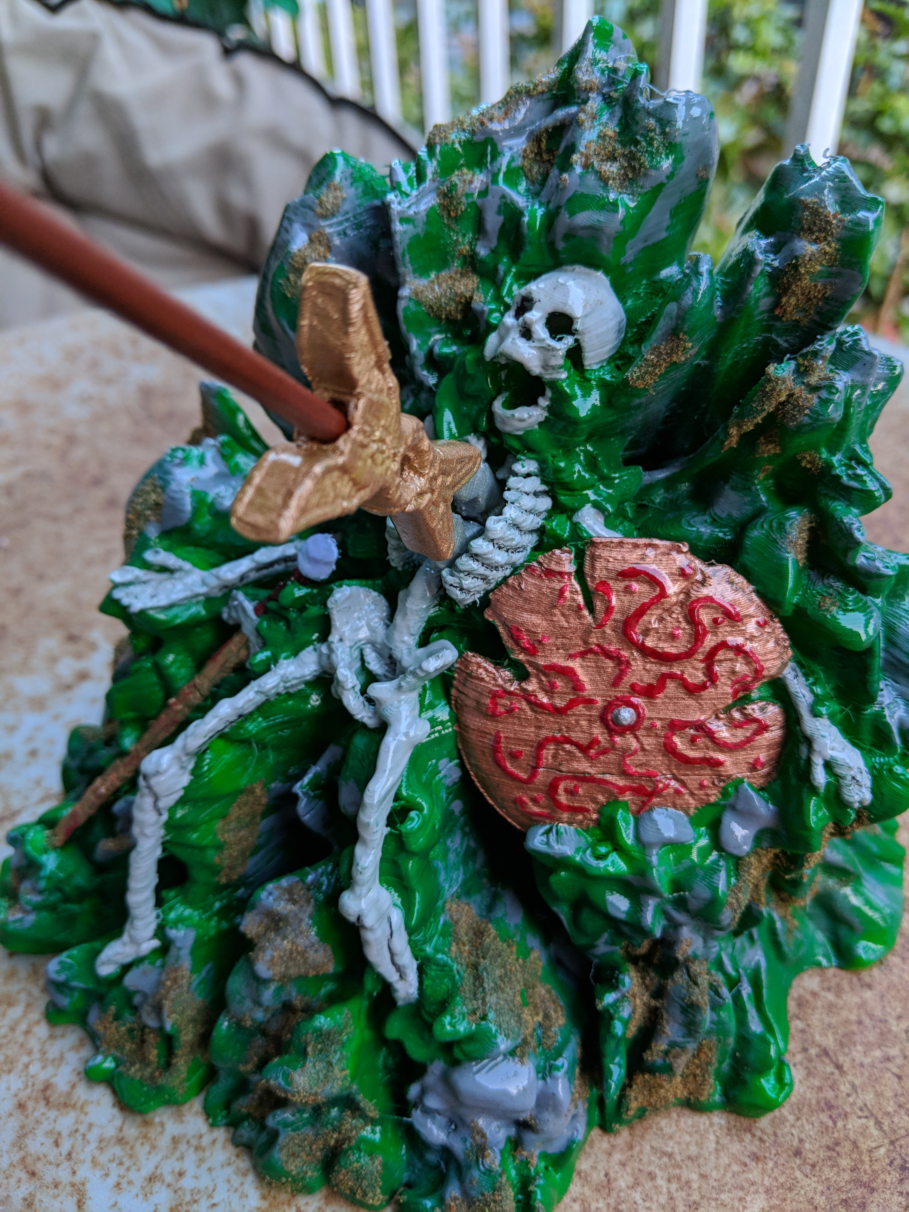 3D Printable The Fallen Warrior by Jukka Seppänen