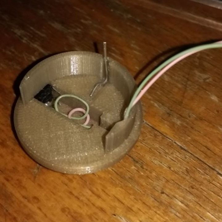 3D Printable Cosplay light up ring by Peter Moore