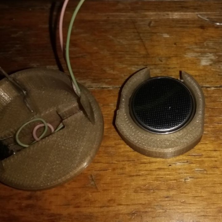 3D Printable Cosplay light up ring by Peter Moore