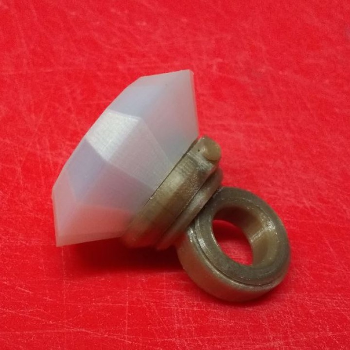 3D Printable Cosplay light up ring by Peter Moore