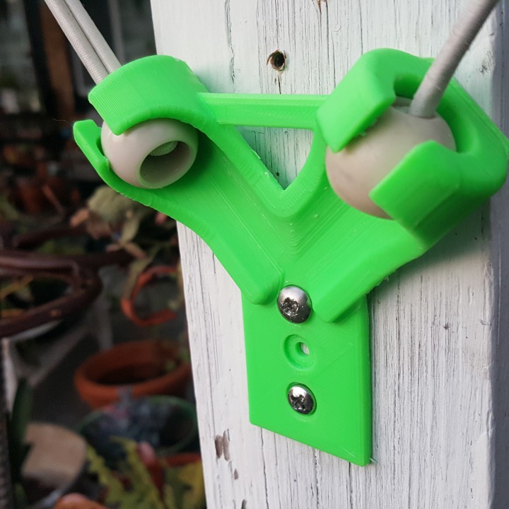3D Printable Outdoor Shade Ball Lock by Jim Van Eeckhoutte