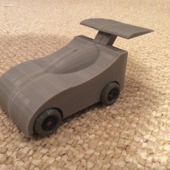 3D Printable toy car by Jacob