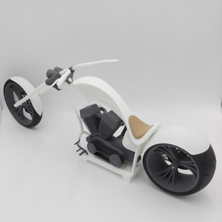 3D Printable Fully 3D printable Chopper by Marco Casaluce