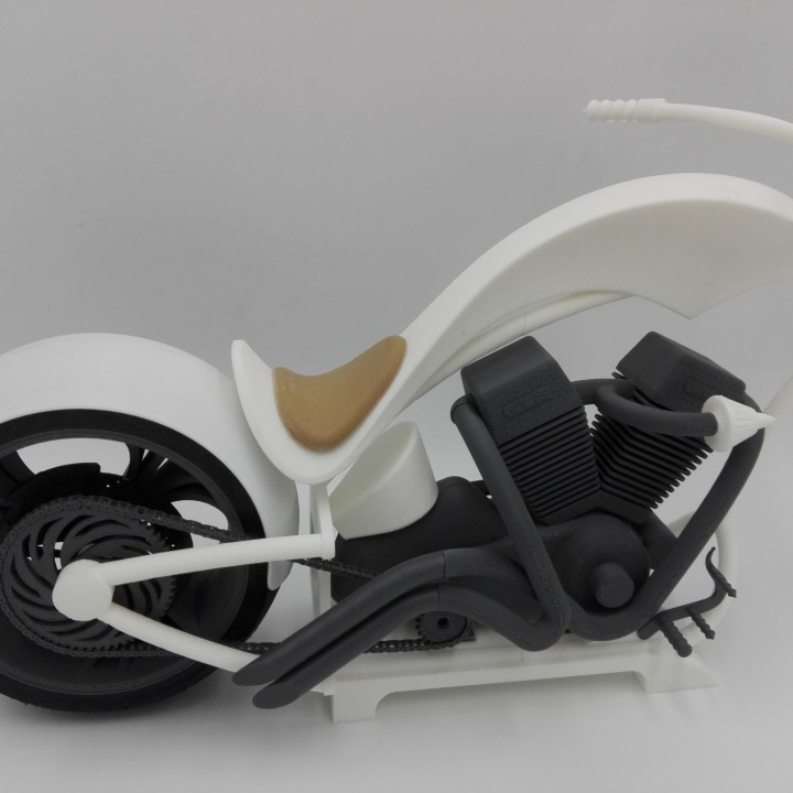 3D Printable Fully 3D printable Chopper by Marco Casaluce