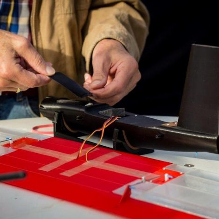 3D Printable Speedy "Red Mini Wing" RC by Michael Christou