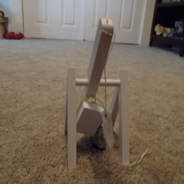 3D Printable Fully Working Trebuchet by Isaac Curley