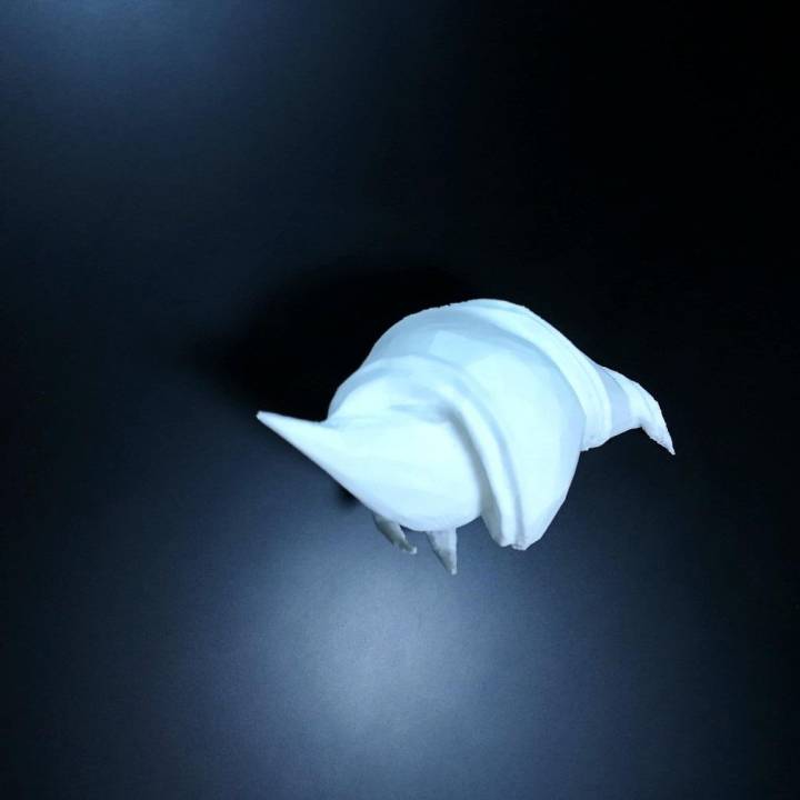 3D Printable Hermit Crab Shell (Low Poly) by Kevin Tran