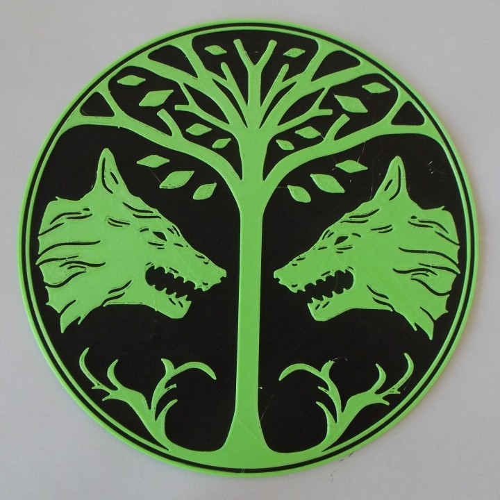 3D Printable Iron Banner Logo by Lars