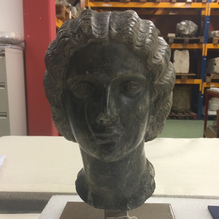 3D Printable Syrian princess by Musée Saint-Raymond