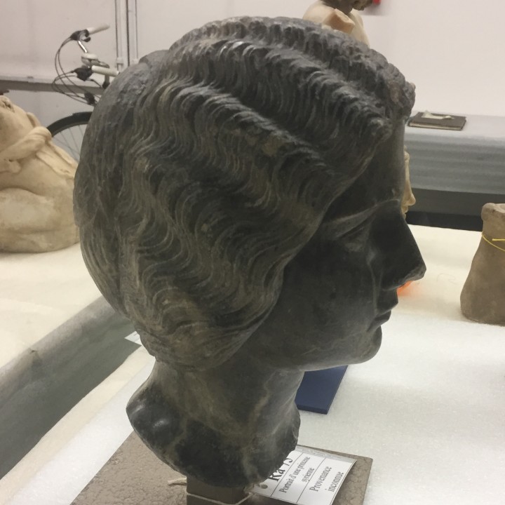 3D Printable Syrian princess by Musée Saint-Raymond