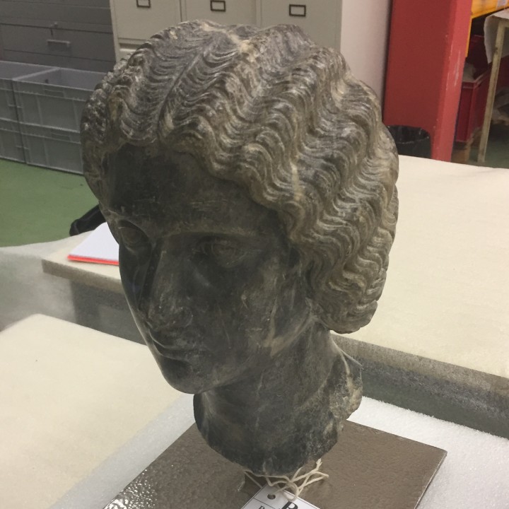 3D Printable Syrian princess by Musée Saint-Raymond