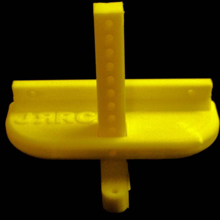 3D Printable Axial Wraith Trailer Hitch by Jamie Miller