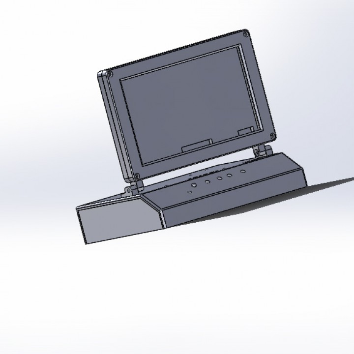 3D Printable Tft skärm by Joakim Bergdahl