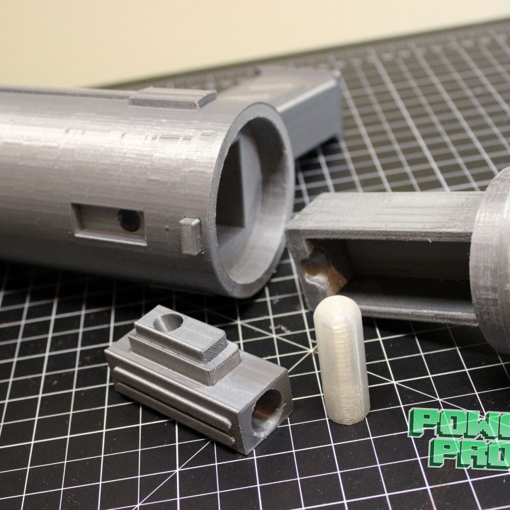 3D Printable Rick and Morty - Rick's Laser Gun by Power Up Props