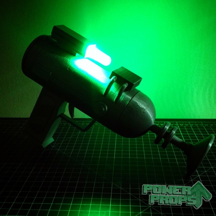 3D Printable Rick and Morty - Rick's Laser Gun by Power Up Props