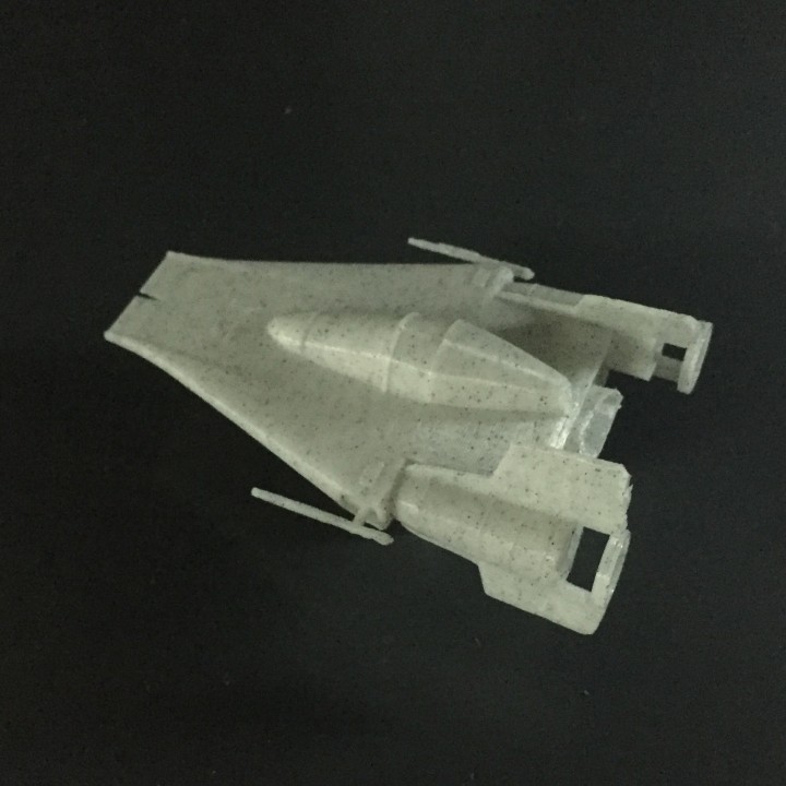 3D Printable A-Wing Model (Star Wars) by Matthew Ware
