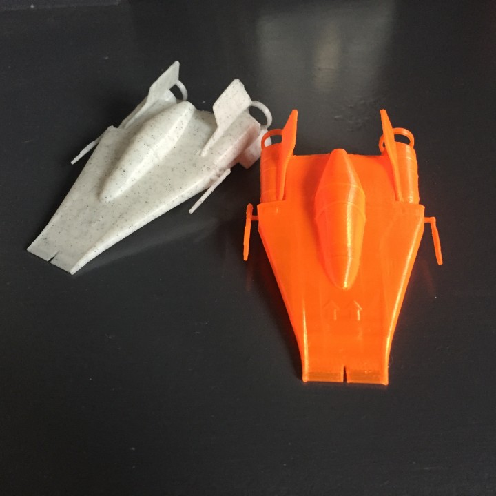 3D Printable A-Wing Model (Star Wars) by Matthew Ware