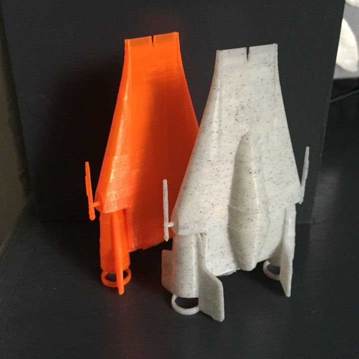 3D Printable A-Wing Model (Star Wars) by Matthew Ware