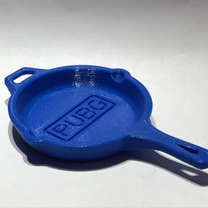 3D Printable PUBG frying pan by Cherub