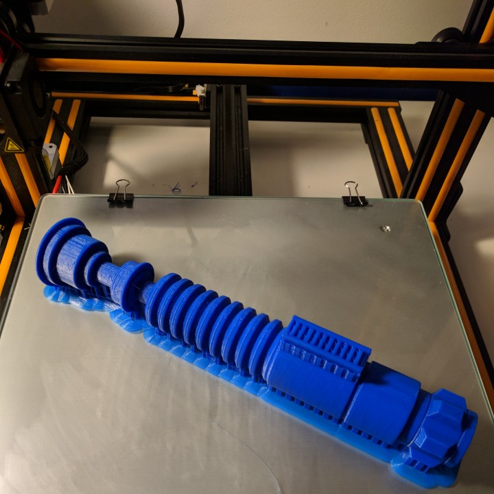 3D Printable Lightsaber by R3D Art Studios