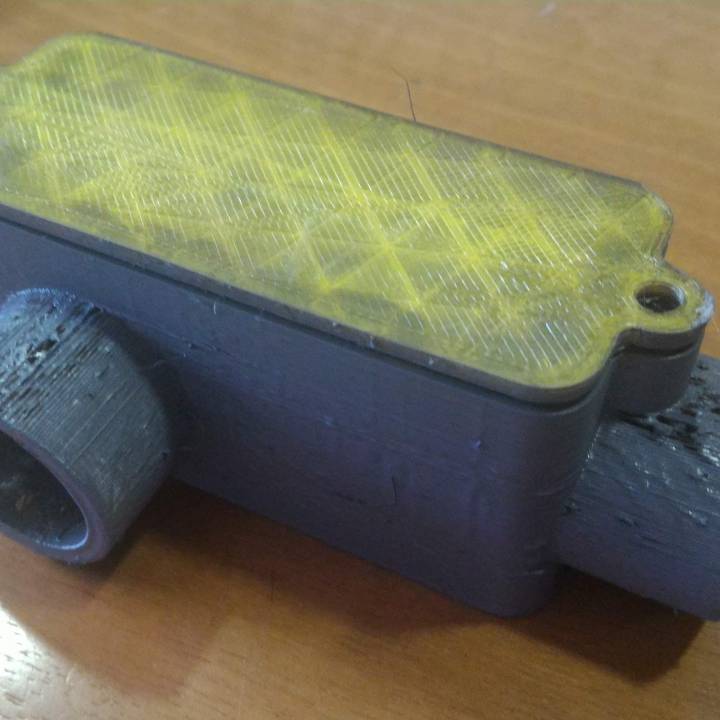 3D Printable Electrical angle Box by Kimlong Kun