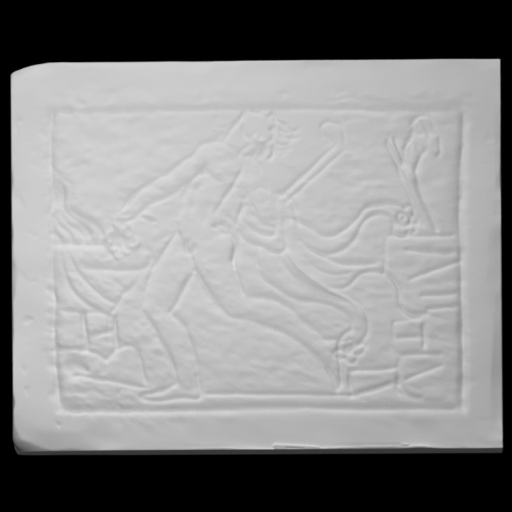 3D Printable Masks relief by Scan The World