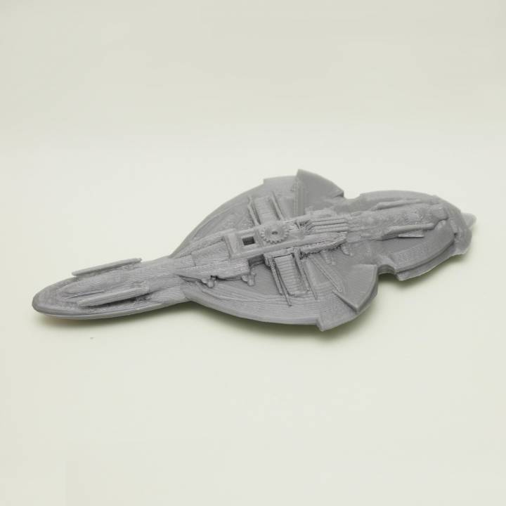 3D Printable Covenant RSV Heavy Frigate by Ian Campbell