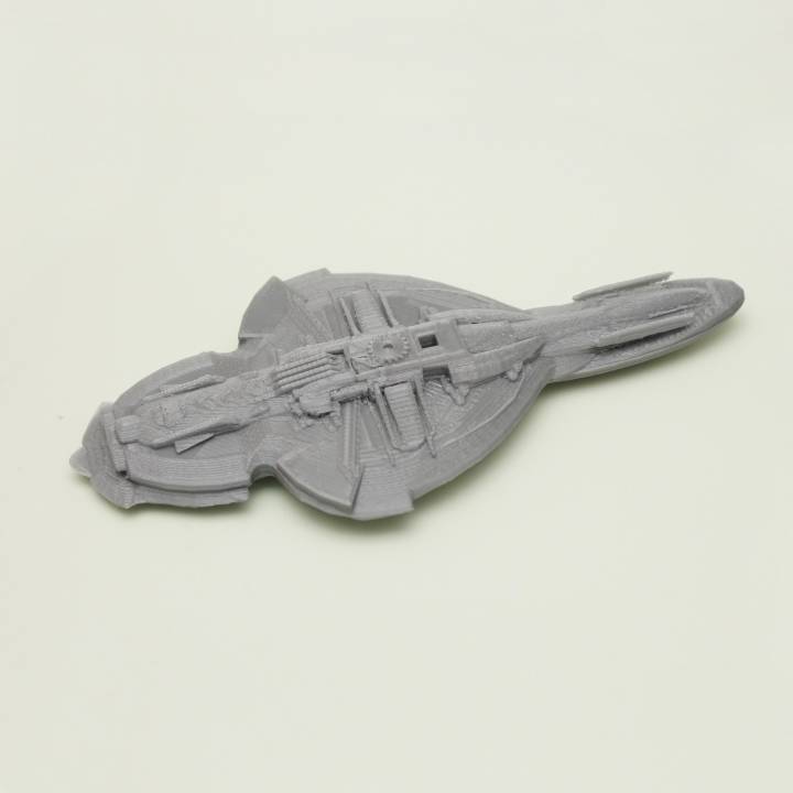 3D Printable Covenant RSV Heavy Frigate by Ian Campbell