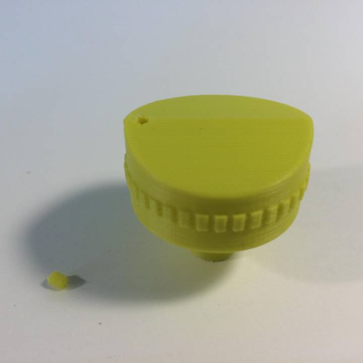 3D Printable Washing Machine Knob by Alexander Hroncich