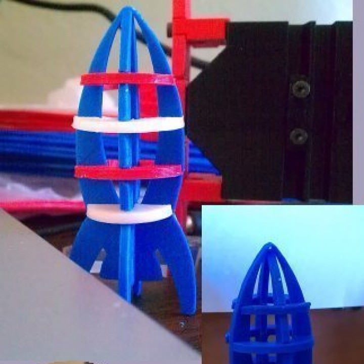 3D Printable Pocket Rocket by Brian Stott