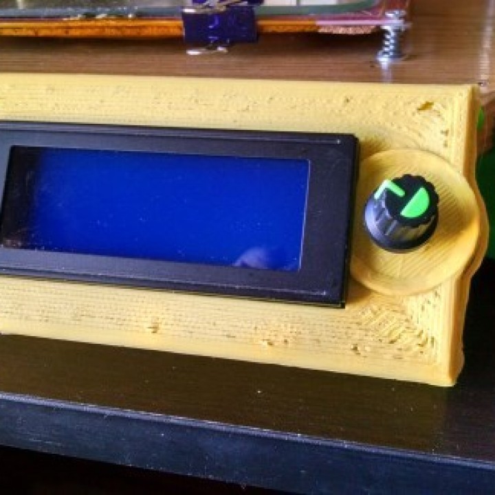 3D Printable Gadgets3D LCD Enclosure by Brian Stott