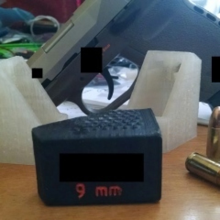 3D Printable Speed Loader - Double Stack by Brian Stott