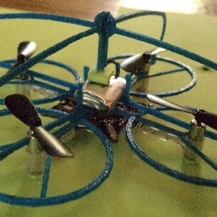 3D Printable Crazyflie Flying Bumper Cage by Brian Stott
