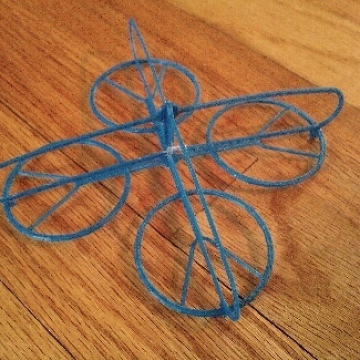 3D Printable Crazyflie Flying Bumper Cage by Brian Stott