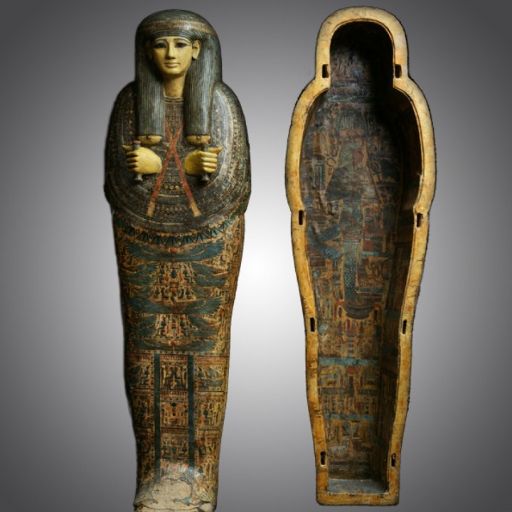 3D Printable The Arrhenius sarcophagus (top) by Scan The World