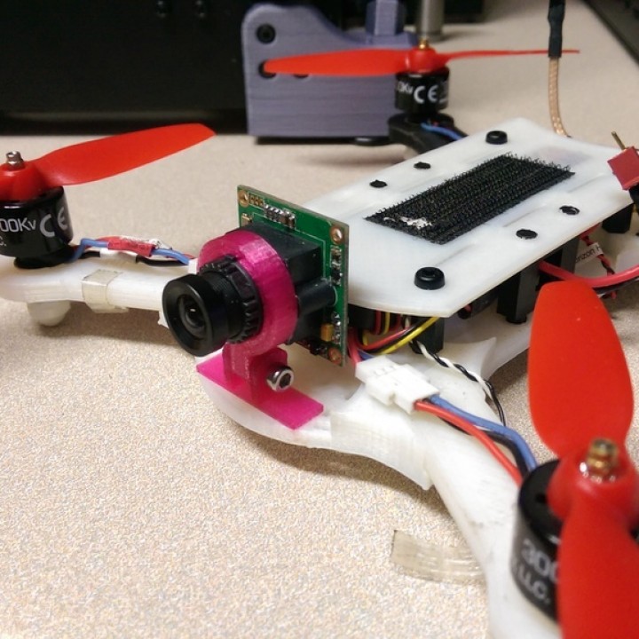 3D Printable Runcam FPV camera ring mount by Amjad Syed