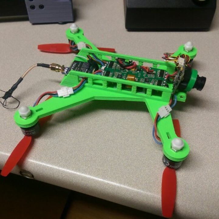 3D Printable Blade 200 QX Unibody Frame by Amjad Syed