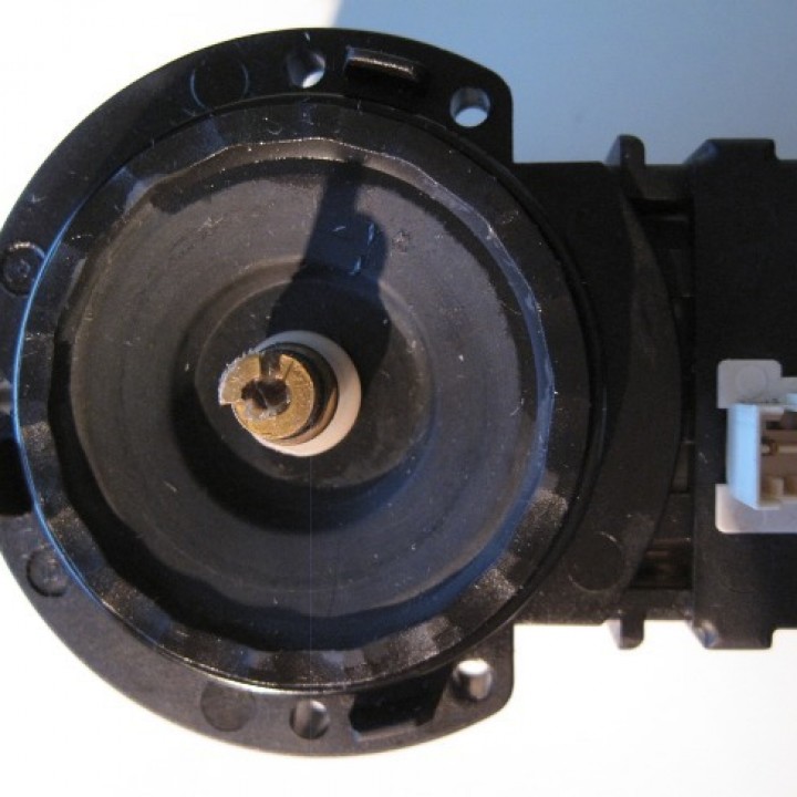 3D Printable Washing machine drain pump impeller. by The Meerkat