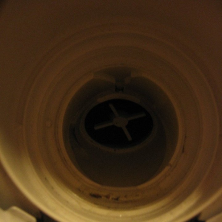 3D Printable Washing machine drain pump impeller. by The Meerkat