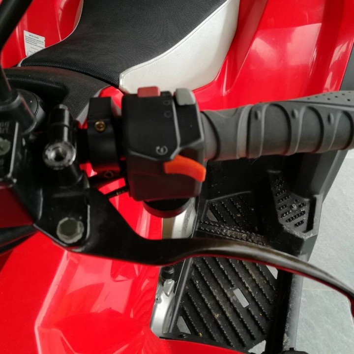 3D Printable START SWITCH BUTTON FOR ATV VEHICLE by Goran Arbanas